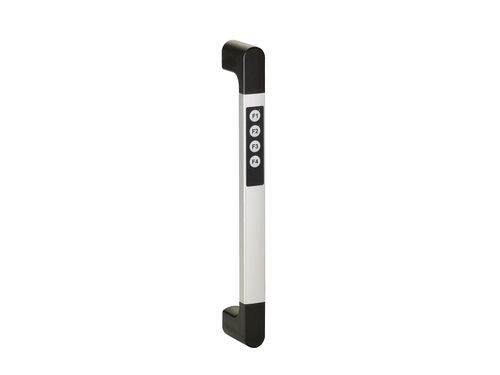 Functional handle - FG4-E - Rohde AG - door / aluminum / with ...