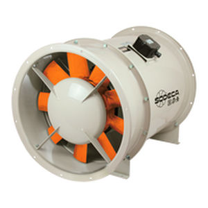 Wall-mounted fan - HTP series - SODECA - high-pressure / high ...