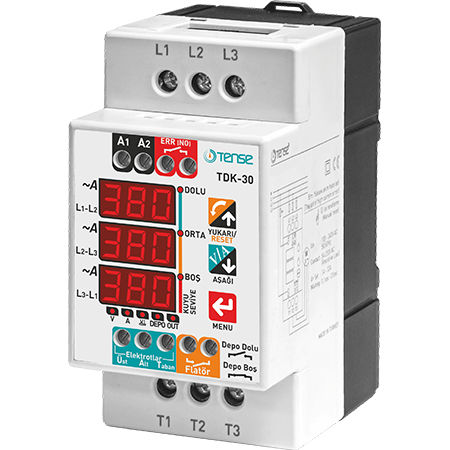 Pump control relay - TDK-30 - Tense Electronic - under-voltage / over ...