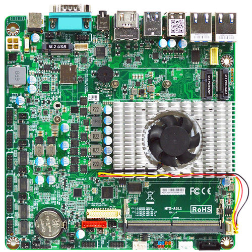Mini-ITX motherboard - MTX-ASL1 - Jetway Information Co., Ltd. - Intel Atom® x7433RE / Intel ...
