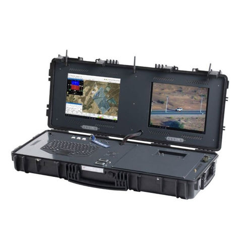 UAV ground control station - GCase - Alpha Unmanned Systems - Ethernet