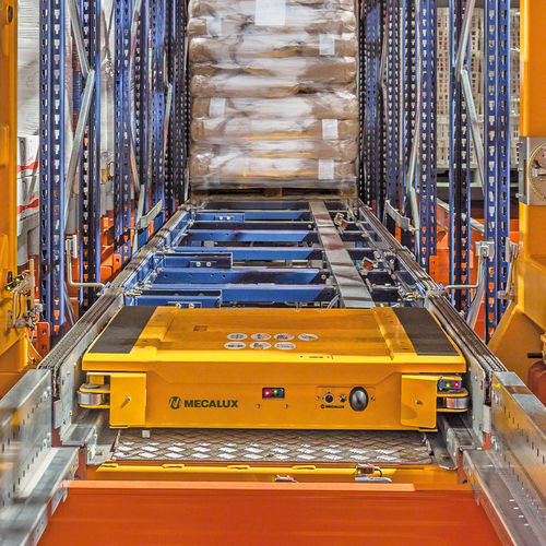 Automated pallet shuttle - MECALUX - electric