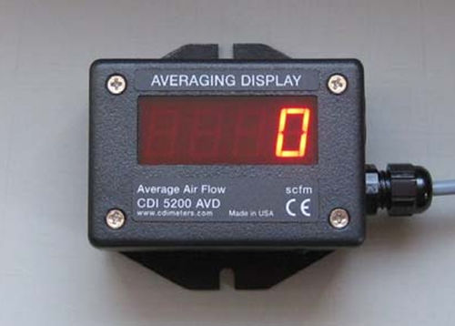 Volume flow meter - CDI 5200 AVD - UNIVERSAL FLOW MONITORS - for compressed air / with display ...