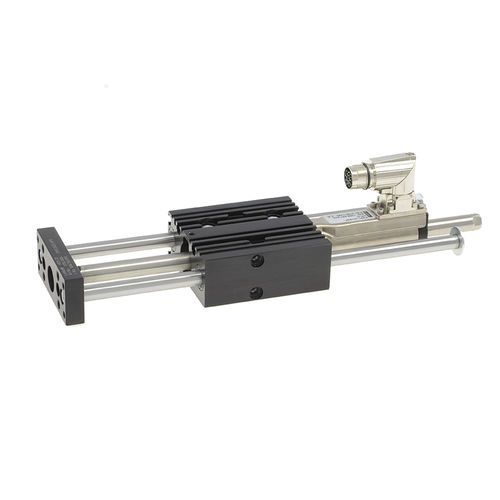 Ball bearing linear guide - H01 series - Linmot - compact / pneumatic