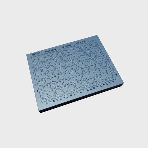 Brinell hardness test reference block - TemaFlux