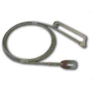 Plastic high-security cable seal - AIRLINE - ROYAL PACK - steel / coated