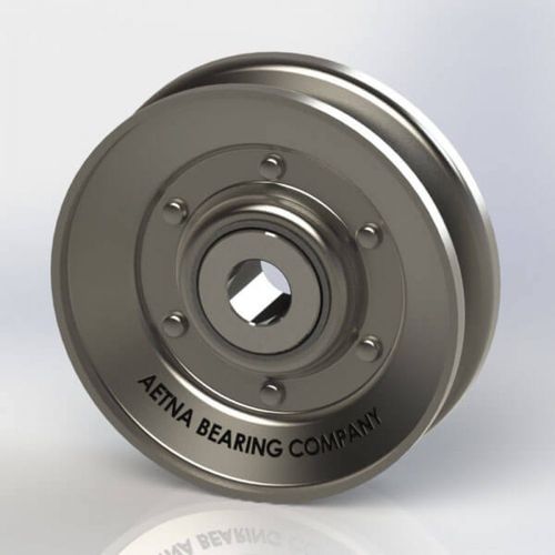 Roller pulley - A series - AETNA - idler / V-belt / bearing
