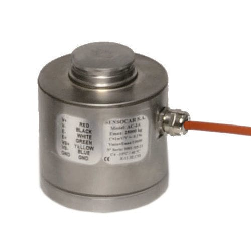 Compression load cell - AC-2DP - SENSOCAR - canister / digital / for hopper
