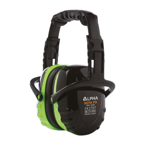 Reusable hearing protection earmuff - Sota F3 - Globus Group - ABS ...