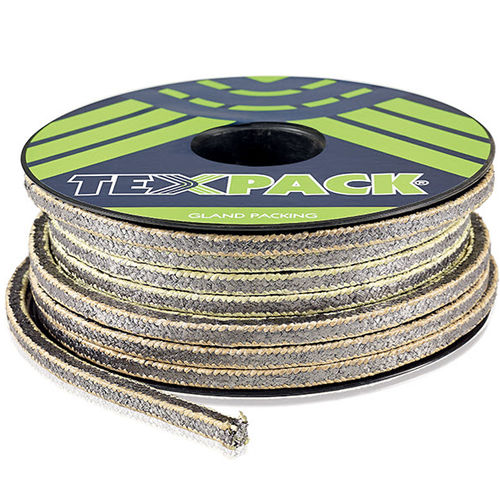 Braided graphite packing - ARAMTEX® 4182 - TEXPACK - for the chemical ...