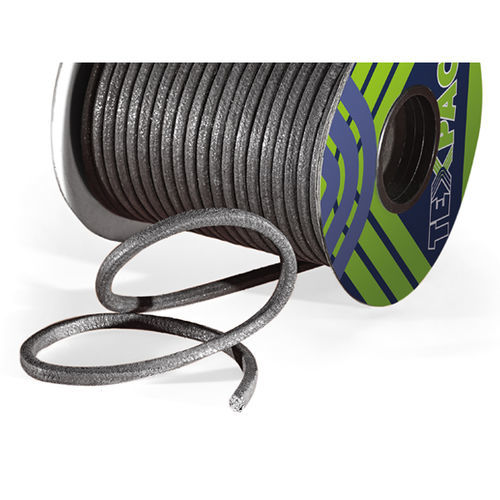 Braided graphite packing - TEXPACK - PTFE / chemical-resistant / high ...