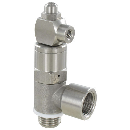 Pilote-operated check valve - 1663 - SENGA - piston / for gas / for ...
