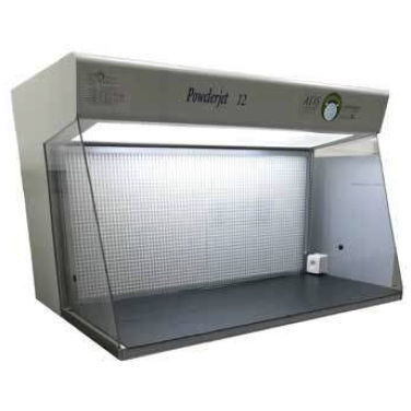 Horizontal laminar flow booth - POWDERJET - ADS LAMINAIRE - suction ...
