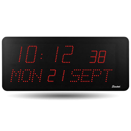Calendar clock - STYLE 10SD - BODET TIME SPORT - LED / indoor / digital