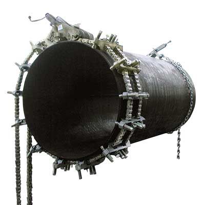 Dearman pipe clamp store