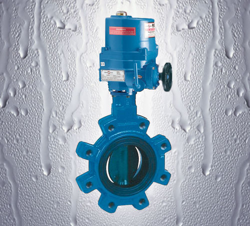Butterfly valve - SYLAX® LUG series - Flomatic - electrically-actuated ...