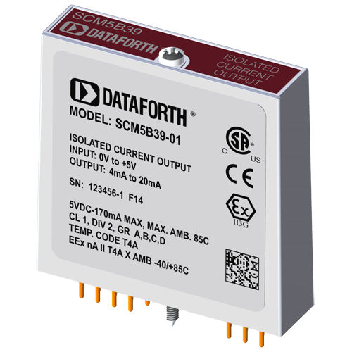 Current output module - SCM5B39-01 - Dataforth Corporation - analog