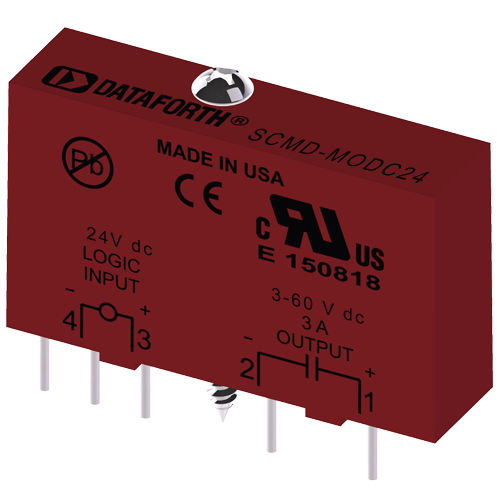 Digital outputs signal conditioning module - SCMD-MODC24 - Dataforth Corporation - isolated ...