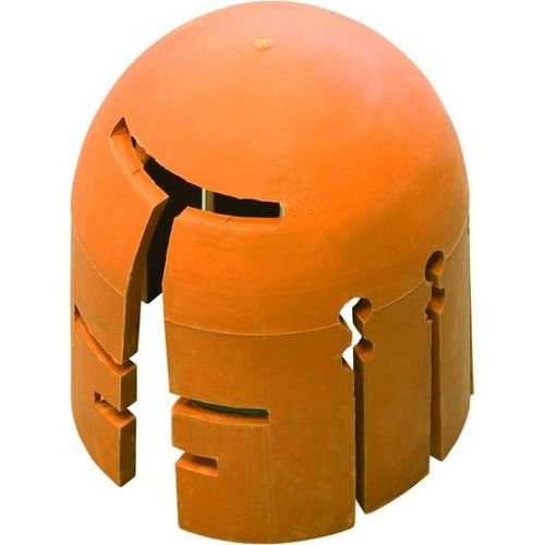 Round cap - R4092 series - DERANCOURT - rubber / protective