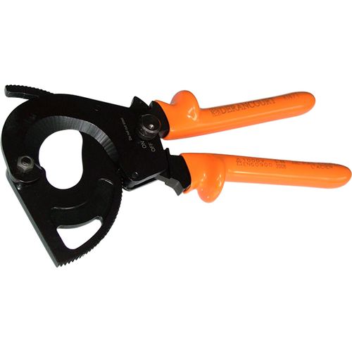 Manual cable cutter - KT361 - DERANCOURT - ratchet / insulated