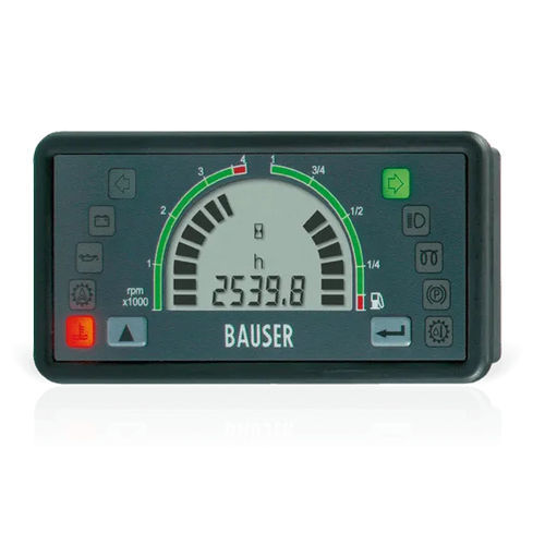 LED display - 808 - BAUSER - LCD / 7-segment / integrated
