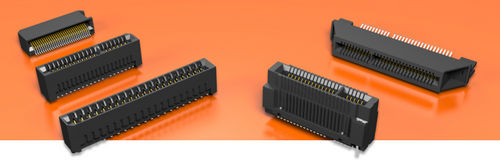 RF connector - SAMTEC - card-edge / SMT / rectangular