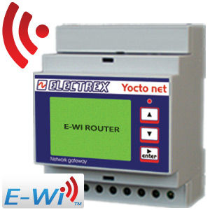 Wireless communication router - ELECTREX - wireless / 4G / DIN rail