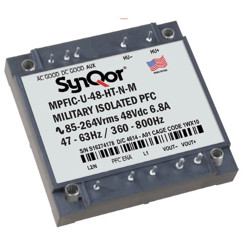 PFC module - MPFIC-U series - SYNQOR