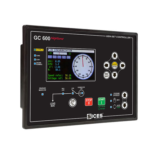 DNV generator set controller - GC 600 Neptune - S.I.C.E.S. - for marine applications