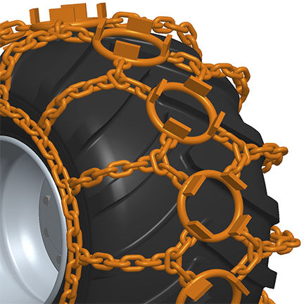Forestry chain - HSC 100 - Multistud - RUD