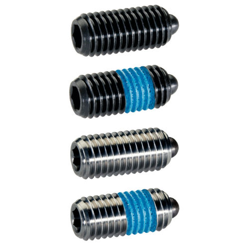 Ball bearing plunger - EH 2B030.0033 - 2B030.0384 series - HALDER France