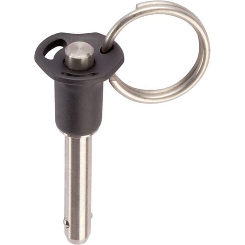 Quick-release pin with button - EH 4210. series - HALDER France - for ...