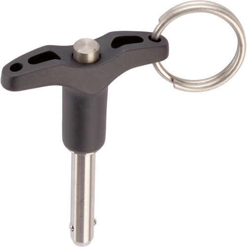 Quick-release pin with button - EH 4211. series - HALDER France - T ...