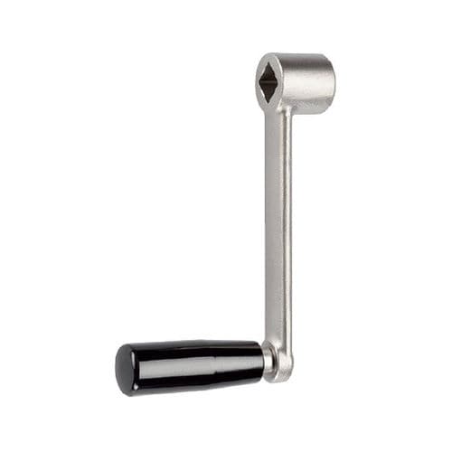 Stainless steel crank handle - EH 24330. series - HALDER France