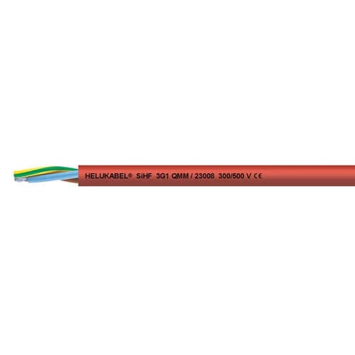 DIN electrical cable - SiHF - HELUKABEL - flame-retardant / stranded ...