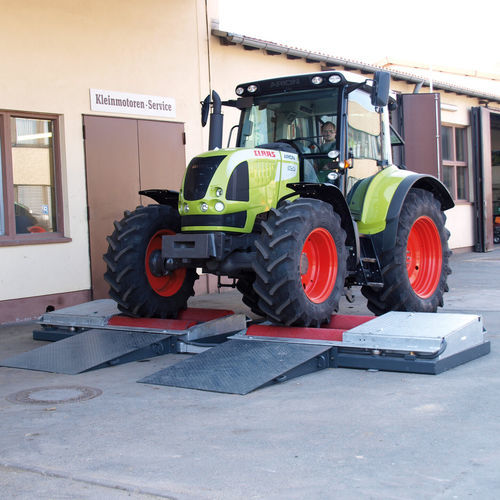 Agricultural vehicle brake tester - MBT 6200 LON W CLASSIC - MAHA ...