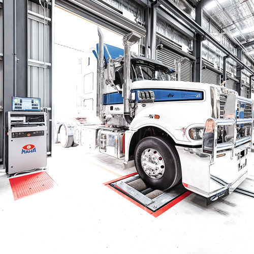 Truck brake tester - MBT 7250 EUROSYSTEM - MAHA Maschinenbau Haldenwang ...