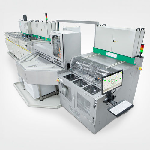 Computer-controlled deflashing machine - Meco CDL 1500 - BE ...