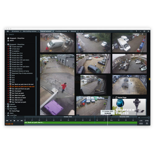 Management software - EyeLynx - video camera
