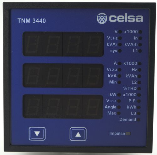 Electrical parameters measuring instrument - TNM3440 - CELSA MESSGERATE ...