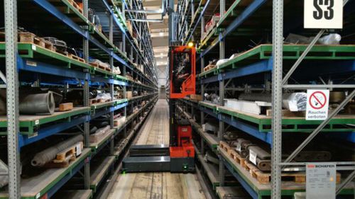 Electric side loader - Man-Up series - BULMOR industries - ride-on ...