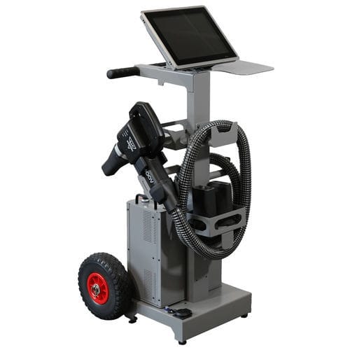 Laser marking machine - L-MOOV - SIC Marking - metal / mobile / portable