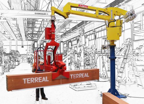 Solar panel manipulator - DALMEC - pneumatic / with suction cup / for ...