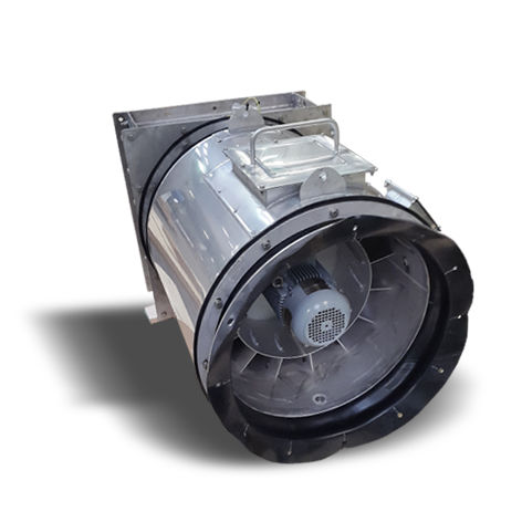 Low-noise fan - AFH - comet fans - axial / cooling / electrically-powered