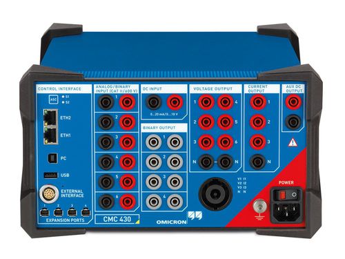 Portable calibrator - CMC 430 - OMICRON electronics - for electrical ...