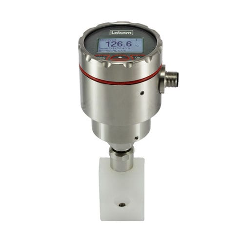 Wall-mount temperature transmitter - GV4 Clamp-on - LABOM Mess- und ...