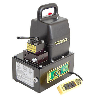 Electrically-powered hydraulic pump - G1 series - SIMPLEX