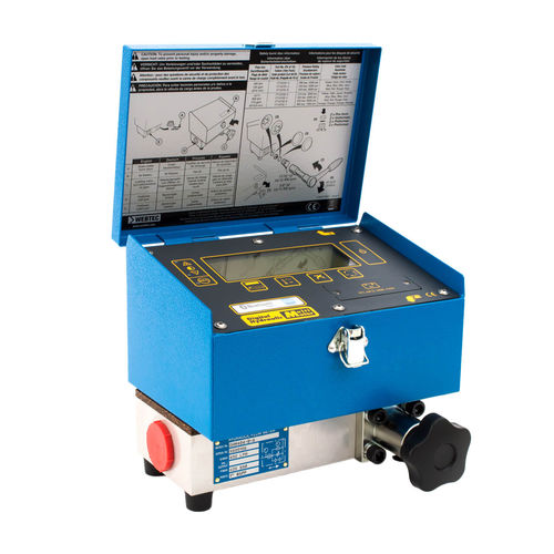 Flow tester - DHM804-S-7 series - Webtec - for hydraulic installations ...