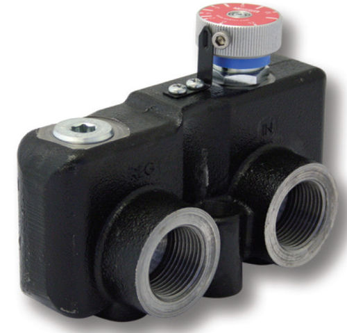 Hydraulic flow divider - VFD190 - Webtec - oil / variable-priority / steel