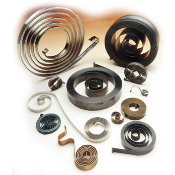 Traction spring - George Emmott - spiral / coiled / steel